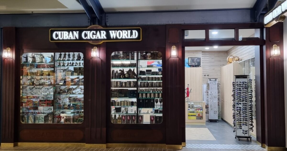 Harbour Town Gold Coast • Cuban Cigar World Tobacconist